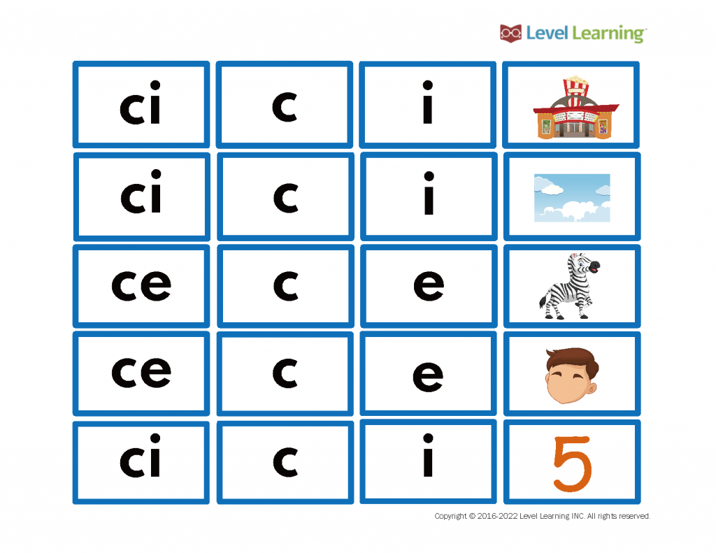 Spanish Phonics Open Syllables 4 – Level Learning