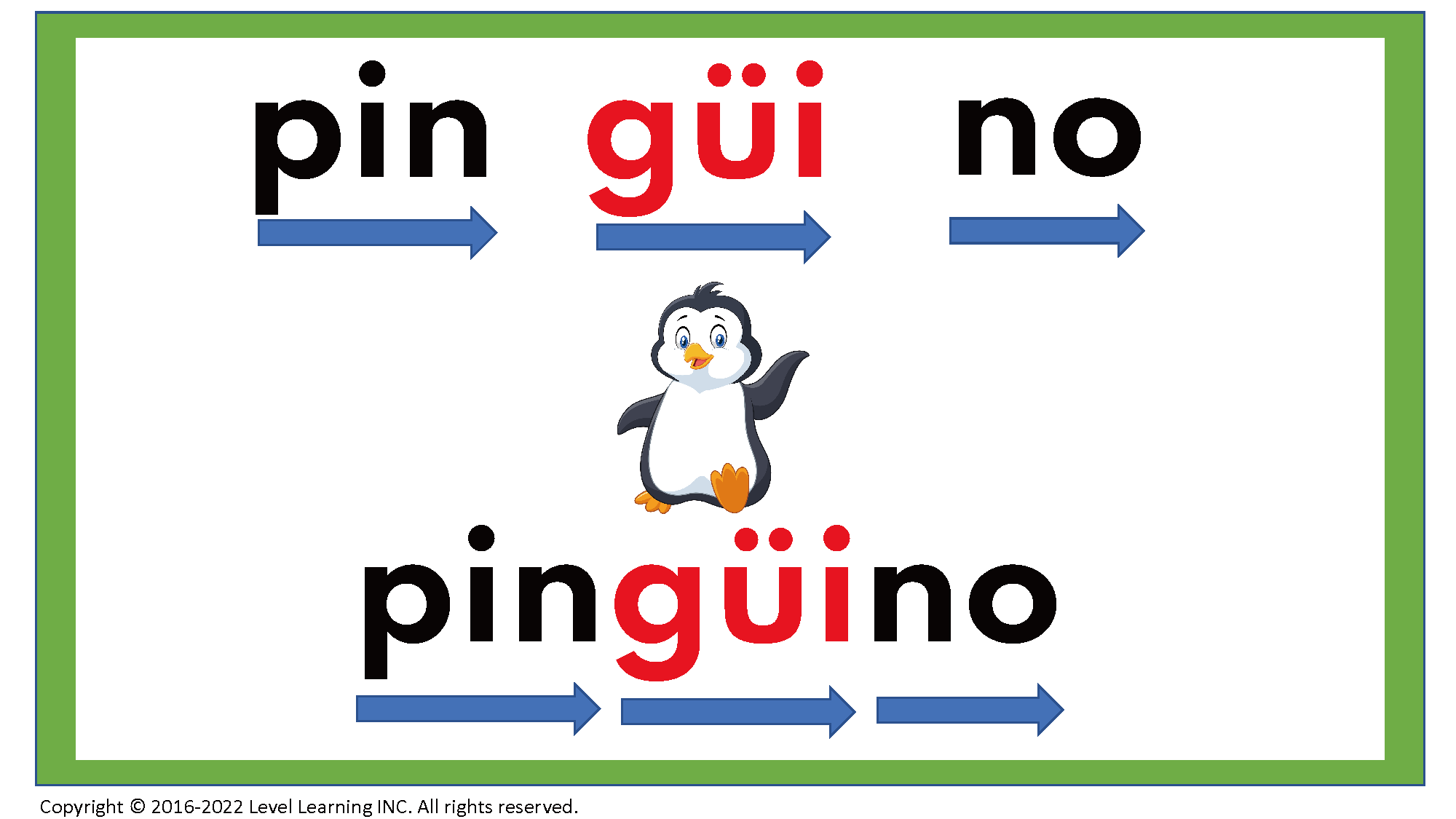 Spanish Phonics Blends Diphthongs App – Level Learning